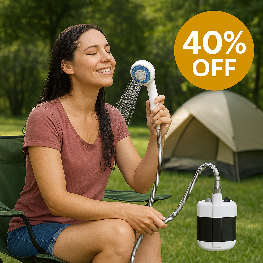 Ducha Portátil para Camping o Exteriores – Winner CHILE